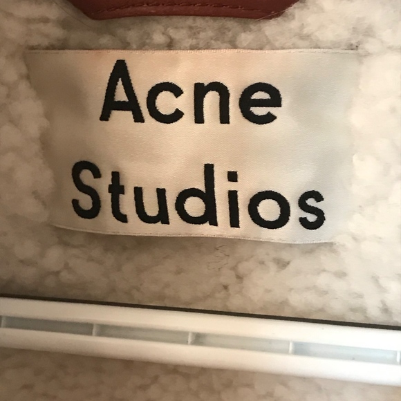 Acne Studios | Jackets & Coats | Acne Velocite Shearling Jacket Size 32 ...